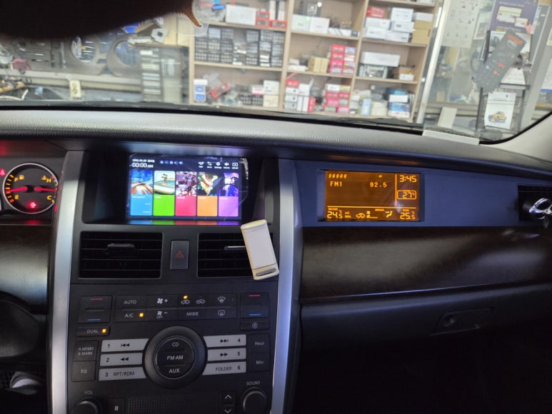 대전SM5임프레션네비게이션매립+후방카메라작업 : 네이버 블로그