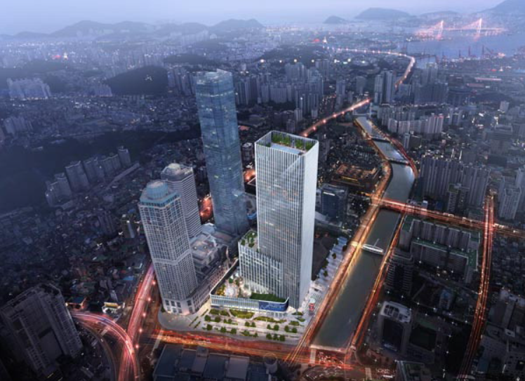 부산국제금융센터 BIFC 3단계 공사 최신 현장 사진 : 네이버 블로그