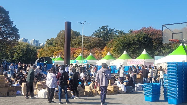 2025 JTBC 마라톤 서포터즈 간식 포장 후기 : 네이버 블로그