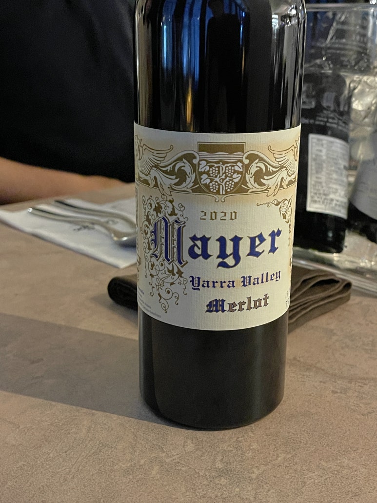 [Australia] 홀번치 와인을 제대로 느껴보려면 추천: Mayer Merlot 2020 : 네이버 블로그