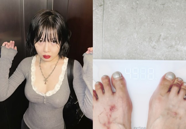 💪“앞자리 바뀔 때까지 버텼다”…현아, 49kg 인증! 결혼 후 10kg 감량한 다이어트 근황 공개🔥 : 네이버 블로그