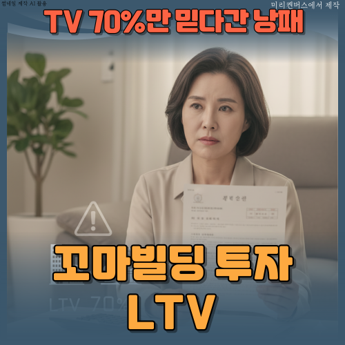 아파트 LTV 40% 막히자 친 언니가 꼬마빌딩을 샀다? LTV 70% 함정, 노후 자산 : 네이버 블로그
