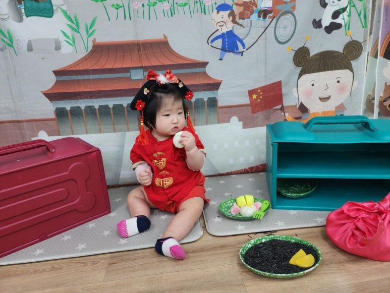 문화센터 첫 수강하는 8개월 아기 일기 : 네이버 블로그