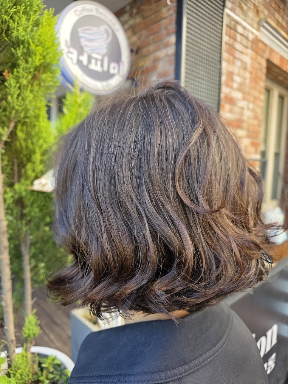 단발 셋팅펌으로 볼륨 살아난 하루 서신동 엘헤어살롱 여진점장의 손질편한 단발 : 네이버 블로그