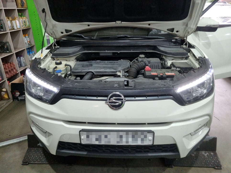 울산 티볼리 엔진 경고등, 고장 코드 발생, P2BAB, P06B9, 예열 플러그, EGR 과급 불량, EGR 쿨러 막힘 ...