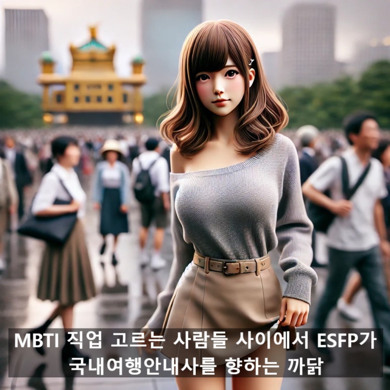 MBTI 직업 고르는 사람들 사이에서 ESFP가 국내여행안내사를 향하는 까닭 : 네이버 블로그