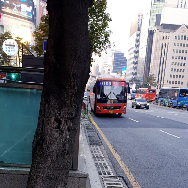 [2025.11.06]인천 9100번 버스 (숭의역 강남역서초현대타워앞) : 네이버 블로그
