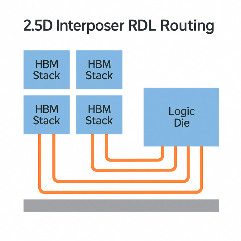 반도체 패키징에서 RDL(Re-Distribution Layer) 설계 : 네이버 블로그