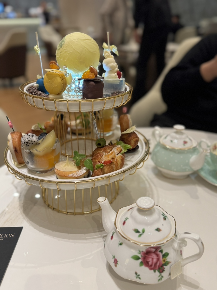 연말 분위기 내기, 그랜드 워커힐 더 파빌리온 애프터눈티 : 네이버 블로그