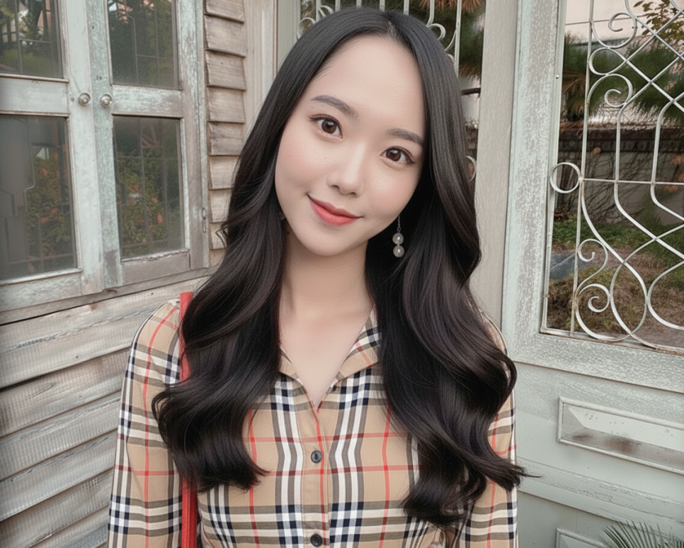 매직셋팅펌 가격 부담없이 긴머리 굵은 웨이브펌 완성 : 네이버 블로그