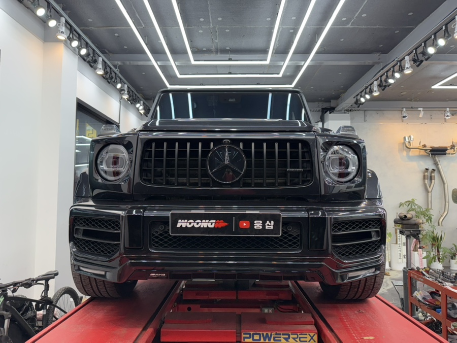 벤츠 G500 W464 - 4년 전 커스텀 가변 배기, 그리고 다시 만난 지바겐! : 네이버 블로그