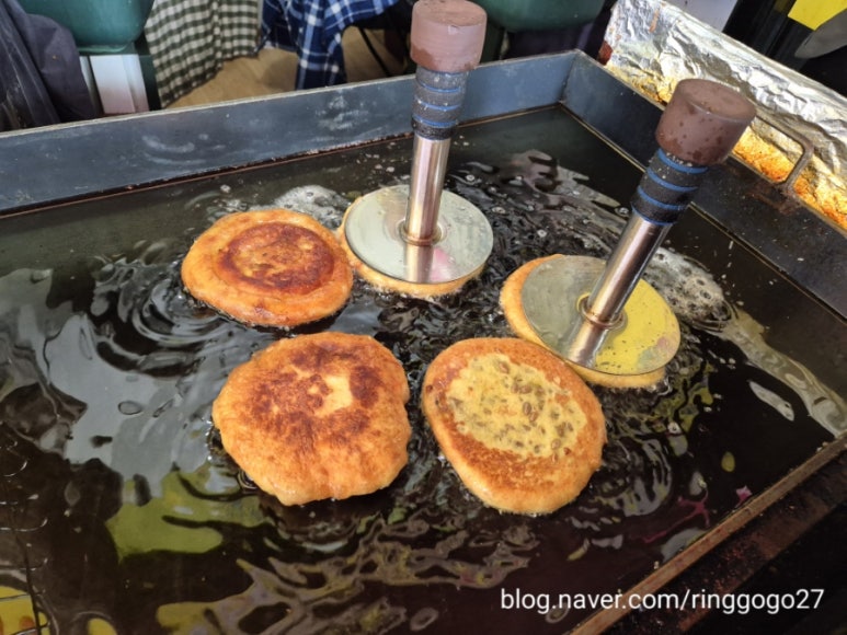 안산호떡 맛집 | 유진씨앗호떡, 겨울간식 씨앗호떡 수제 식혜 후기 : 네이버 블로그