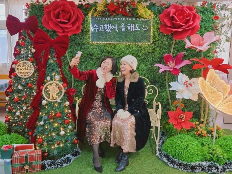 연말 크리스마스 포토존&인화서비스로 연말분위기 준비 끝 : 네이버 블로그