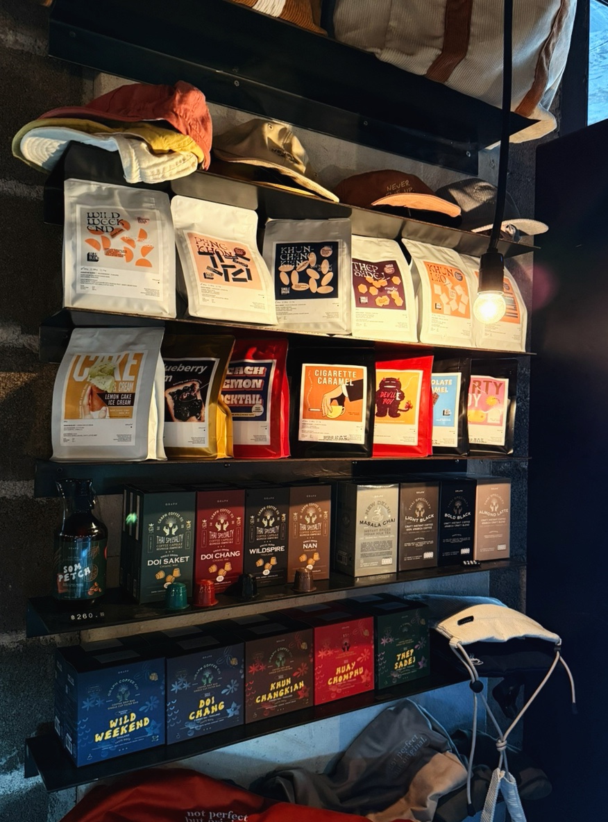 치앙마이 원님만 카페 그래프커피, % 아라비카 응커피, 로띠 : 네이버 블로그