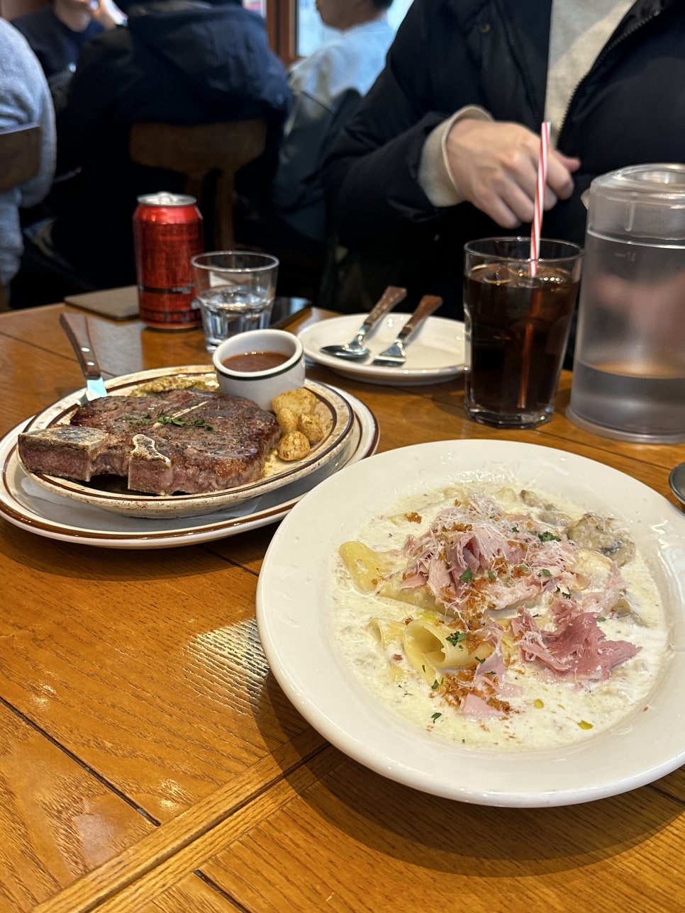 [정자] 그램스그라운드 : 정자역 스테이크, 분위기 좋은 레스토랑 상세 후기 (주차, 예약, 콜키지, 메뉴 리뷰) : 네이버 블로그