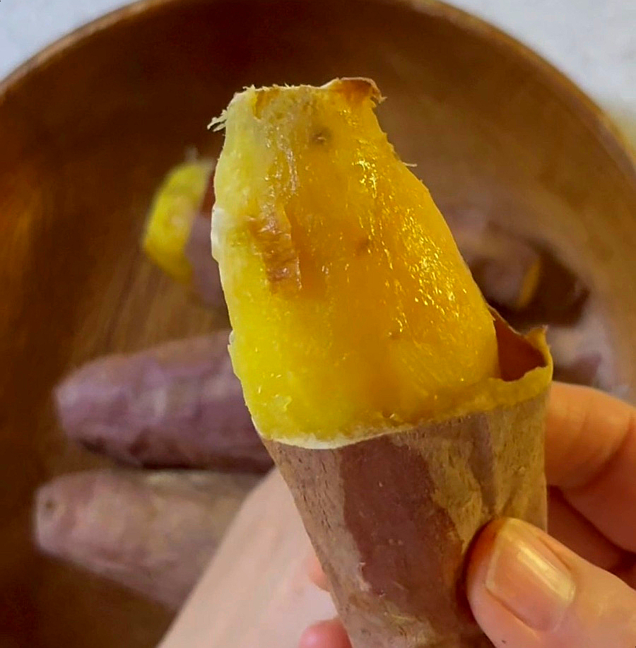 남은 밤고구마 해치우기, 달콤함 두 배! 꿀 군고구마 만들기 : 네이버 블로그