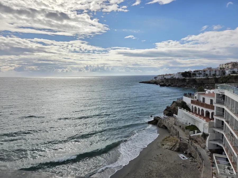 [태교여행 7일차: 스페인 프리힐리아나&네르하&그라나다] 유럽의 발코니, 그라나다 알람브라 궁전 야경, 산알토미구엘 전망대 ...