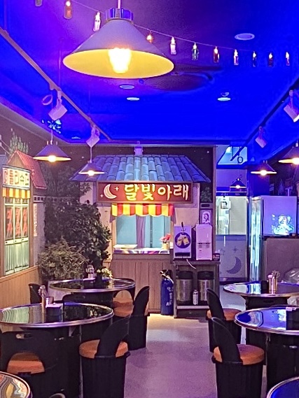 화성벽화:향남 ‘달의객잔‘ 복고레트로감성 술집인테리어벽화업체 : 네이버 블로그