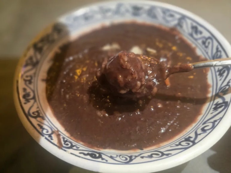 동짓날 동지팥죽 밀키트 팥가루로 초간단 동지팥죽 끓이기 : 네이버 블로그