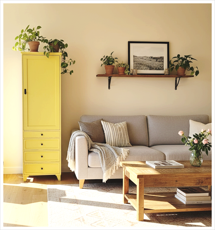 인테리어 공사 없이 틈새 수납장으로 인테리어 해요.. : 네이버 블로그