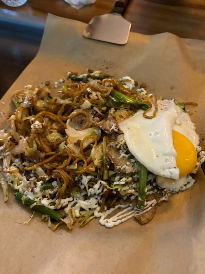 [내돈내산] 수원역 분위기 좋은 술집 ’톤톤톤 수원역점‘ 철판요리 후기 오코노미야키 야키소바 : 네이버 블로그