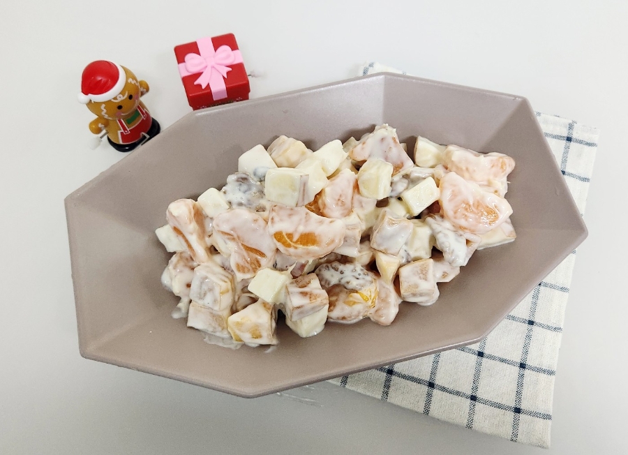 상큼하게 먹기 좋은 생과일샐러드, 과일사라다 만들기 : 네이버 블로그