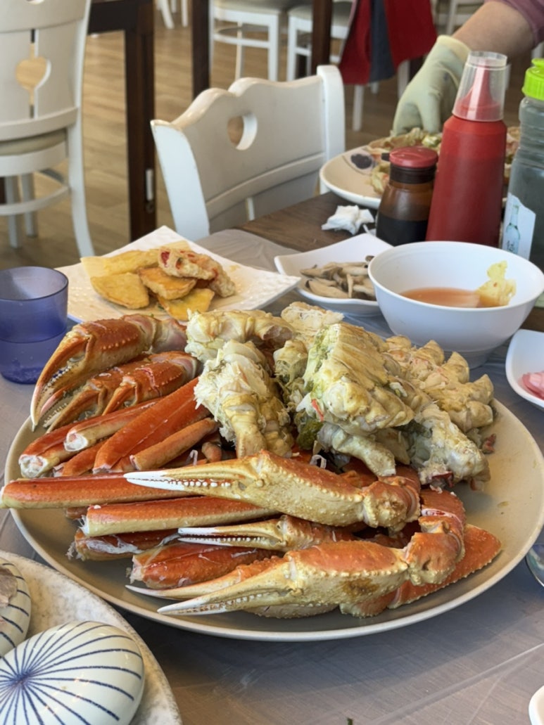 [울산]울산 정자 대게궁 대게코스 내돈내산 솔직후기｜정자항 오션뷰 대게맛집 : 네이버 블로그