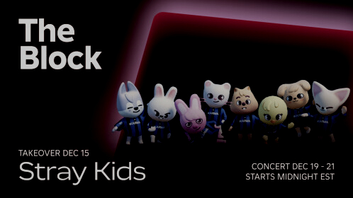 UMG와 로블록스(Roblox), 게임을 넘어 커머스로 - 스트레이 키즈와 함께 D2C 채널 이식 - 쇼피파이 연동으로 실물 ...