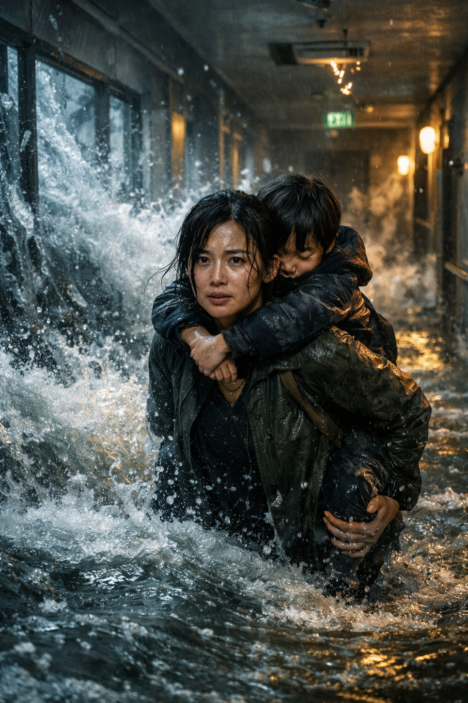넷플릭스 대홍수 리뷰, 김다미 박해수 주연 SF 재난 블록버스터 극한의 몰입감 : 네이버 블로그