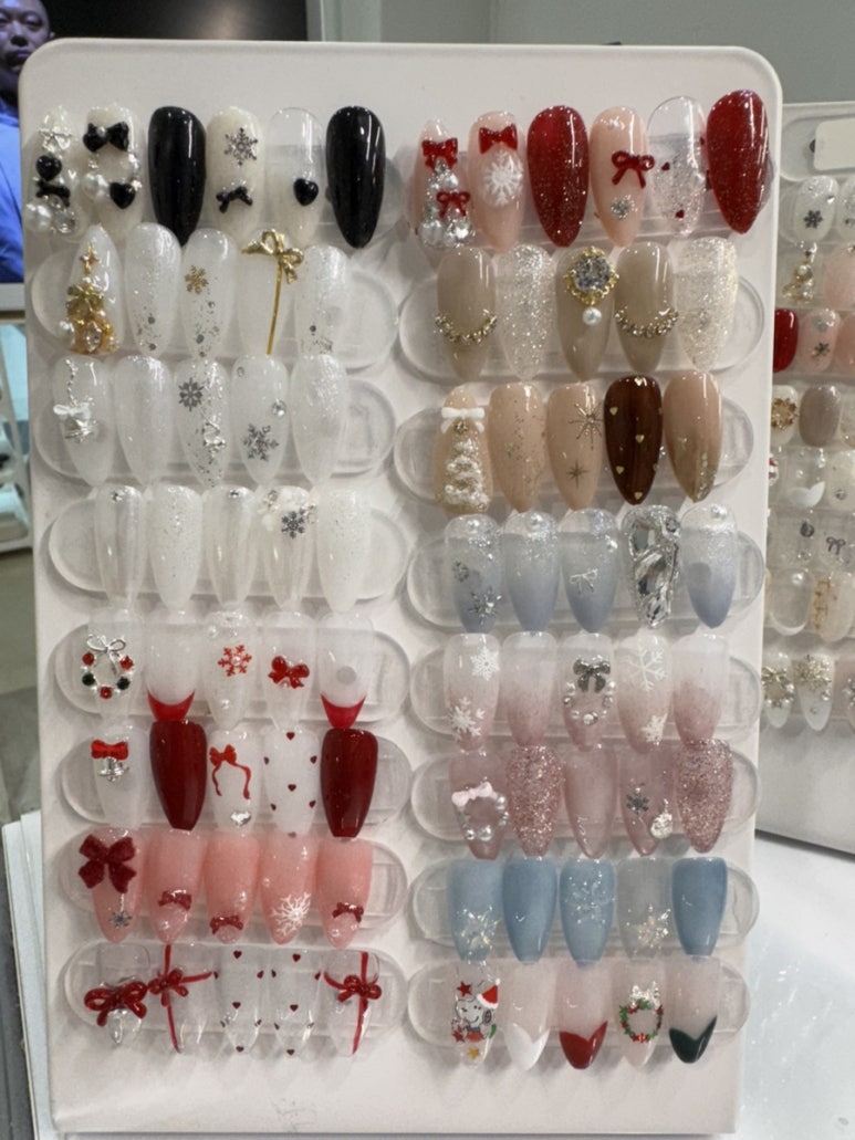 미금역네일 잘하는 곳, 알로이네일 크리스마스 네일 디자인 : 네이버 블로그