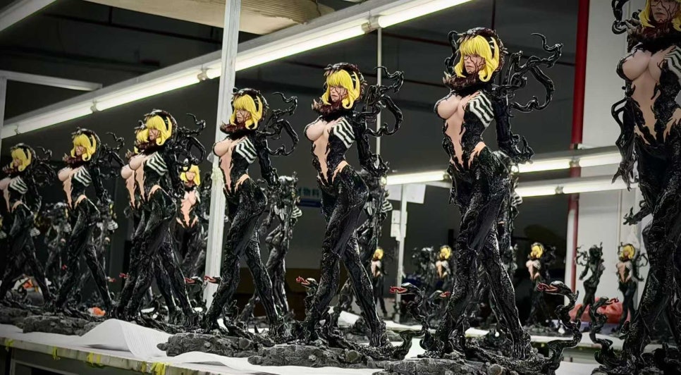 SDZ 마블 코믹스 - 그웬 베놈 레진 스태츄 현황 : 네이버 블로그