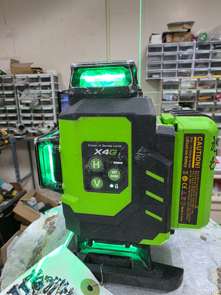 코텐에서는 X4G 신콘에서는 4D50G 그린 레벨기 교정 수리 후기 : 네이버 블로그