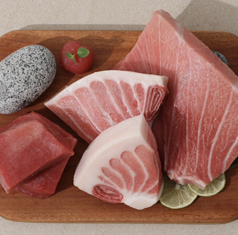 마켓참치 냉동참치회 뱃살 오도로 가마도로 블럭 : 네이버 블로그