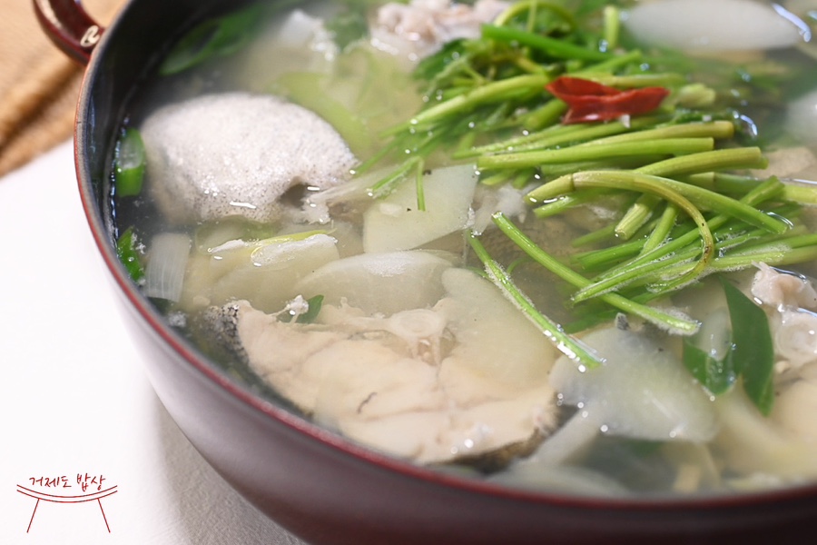 맑은대구탕 끓이는법 대구지리탕 레시피 생선 대구 요리 : 네이버 블로그