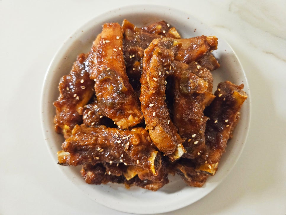 등갈비간장조림 저녁메뉴추천 간장등갈비찜레시피 꿀맛 보장 : 네이버 블로그