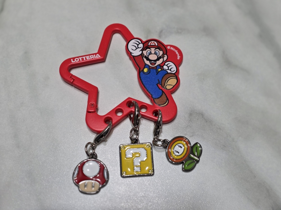 롯데리아 슈퍼마리오 카라비너 키링 가격 후기 : 네이버 블로그