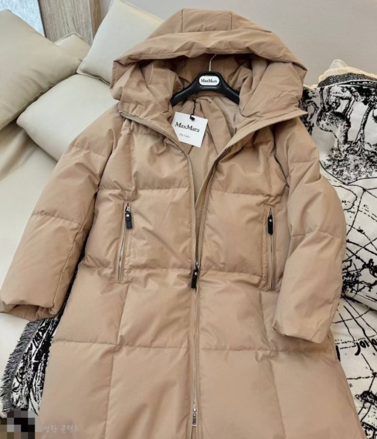 [♦️신상 특가] M☆xmara 더큐브 롱 구스 다운(2col) : 네이버 블로그