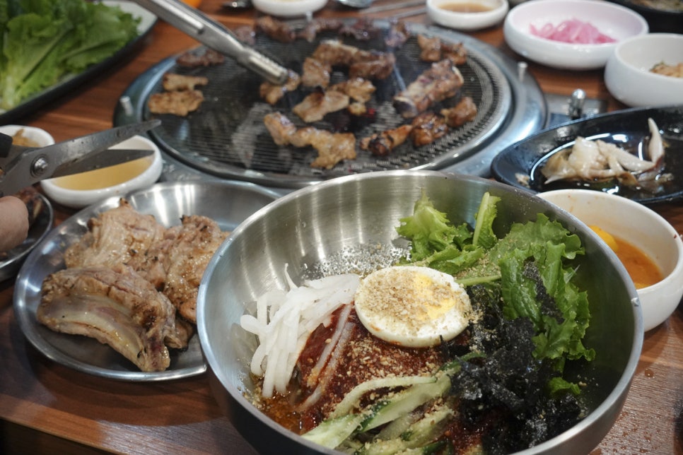 김해마포숯불갈비 양산 물금 범어 맛집 돼지갈비 : 네이버 블로그