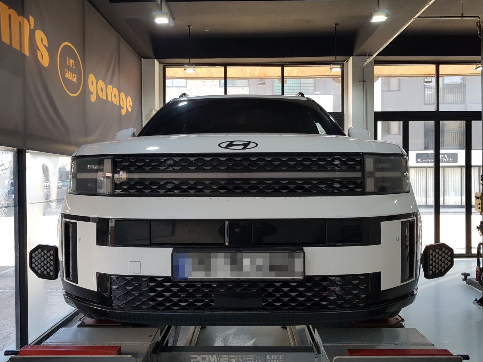 싼타페 MX5 하이브리드 휠얼라인먼트 작업 : 네이버 블로그