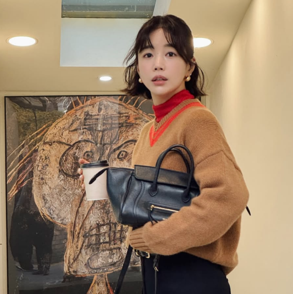 겨울니트 찾는다면 기은세처럼 셀린느 캐시미어니트 스웨터 추천 : 네이버 블로그