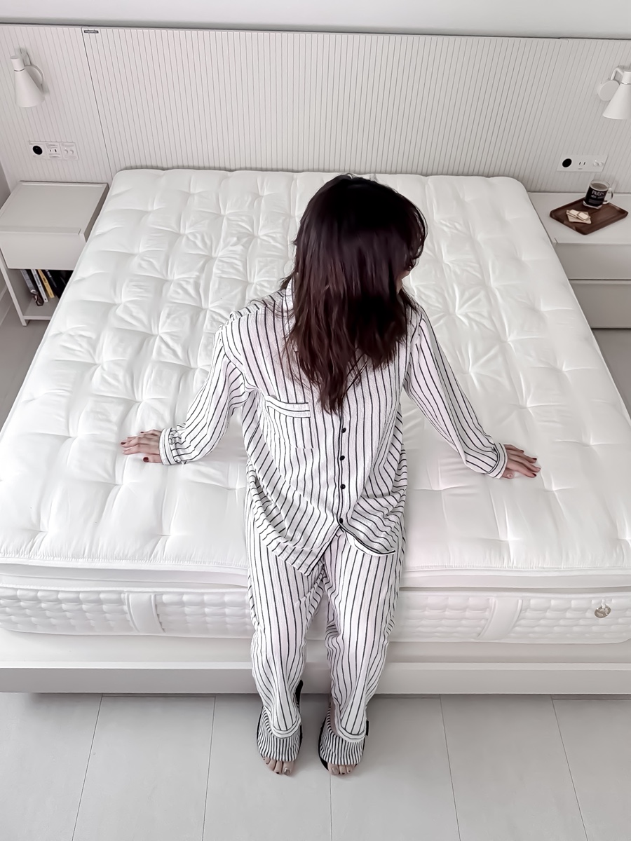 신혼부부 매트리스 사이즈 고민하다 고른 슬립퍼 라지킹 침대 후기 : 네이버 블로그