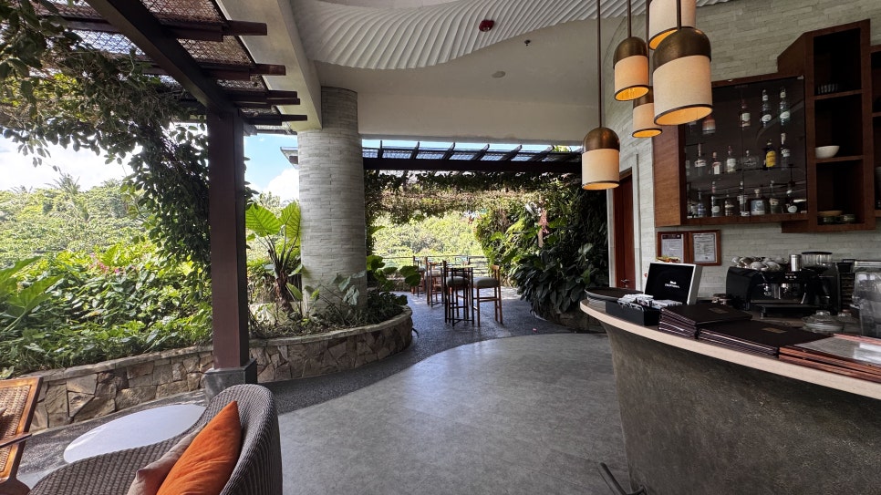 발리 우붓 더 웨스틴 리조트 & 스파 로비 Bar 후기 플래티넘 멤버 혜택 : 네이버 블로그