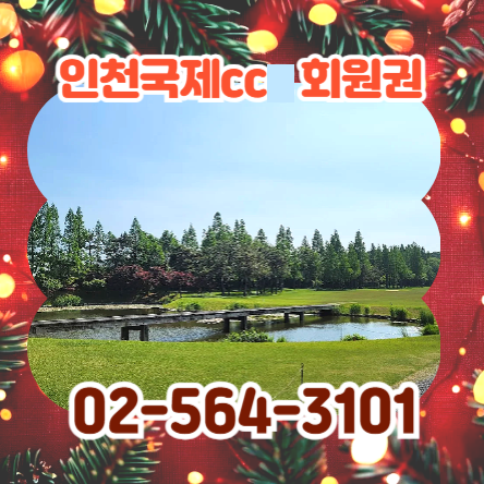 인천국제cc 회원권 가격 혜택 노카트골프장 : 네이버 블로그