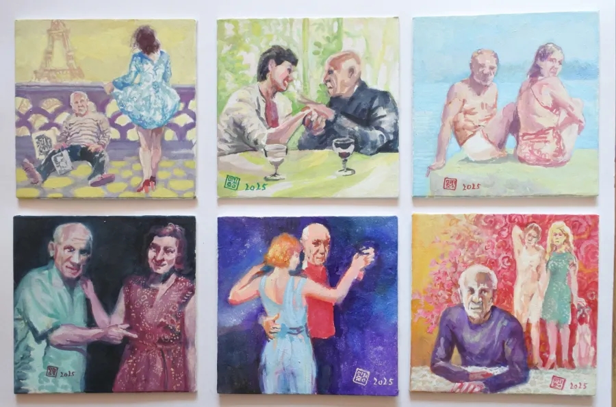 이정호 작품[ 피카소와 여인들] : 네이버 블로그