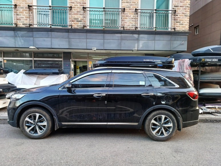 올뉴 더뉴쏘렌토 루프박스 코토 일체형 중고 매도와 장착을 한곳에서 진행 : 네이버 블로그