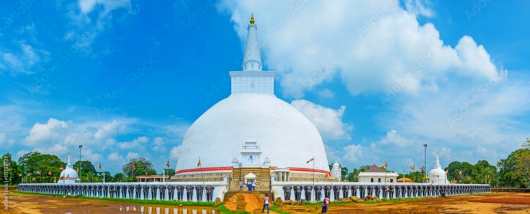 SRI LANKA [4-3] 아누라다푸라 신성 도시 : 2. 루완웰리사야 대탑 (Ruwanwelisaya) : 네이버 블로그