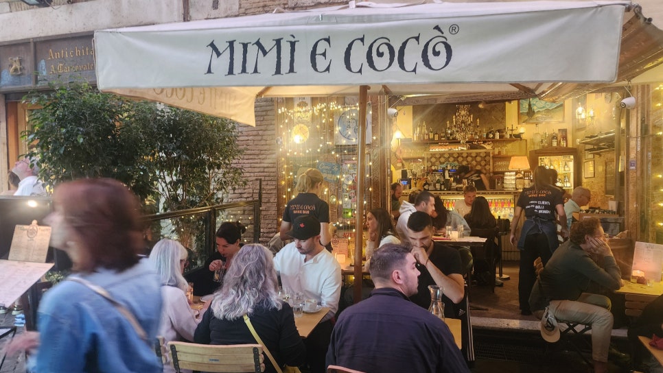 로마 라보나광장 맛집 미미에코코(Mimi e Cocò) 방문기｜봉골레 파스타·현지 인기 트라토리아 후기 : 네이버 블로그