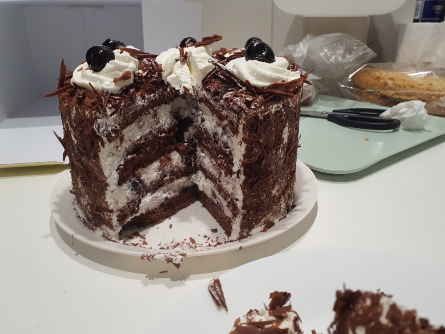 12월 29일 장블랑제리 키리쉬 2호 케익 🎂 : 네이버 블로그