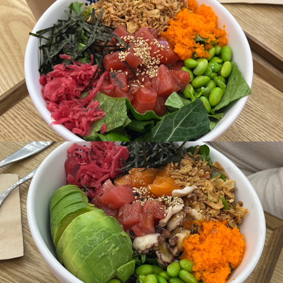 신중동역 맛집 참치 포케 맛집 슬로우캘리 신중동점 : 네이버 블로그