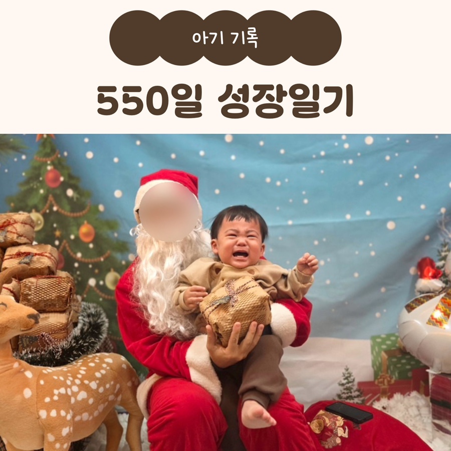 550일 아기 기록 : 두번째 크리스마스!! : 네이버 블로그